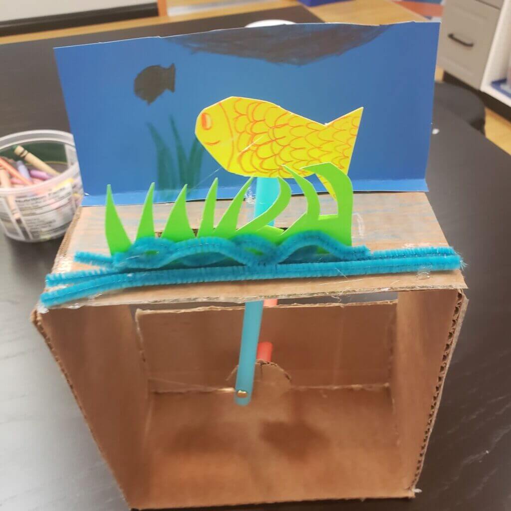 Guided TinkerTime - Cardboard Automata - TinkerSpace