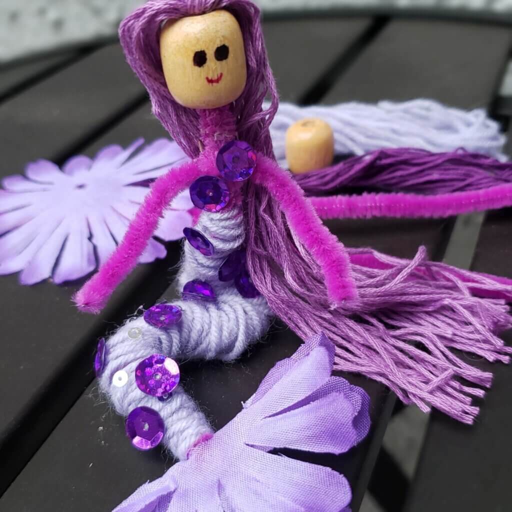 Pipe Cleaner Mermaid Instructions - TinkerSpace